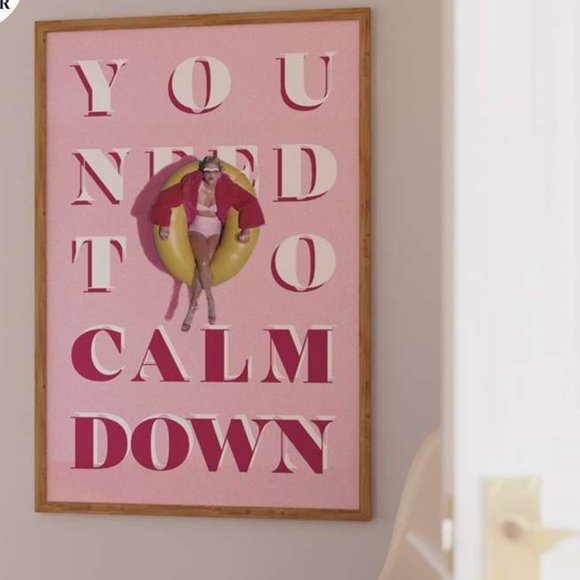 Art | Taylor Swift Poster You Need To Calm Down | Poshmark